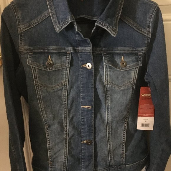 Wrangler | Jackets & Coats | Wrangler Authentics Womens Stretch Denim ...